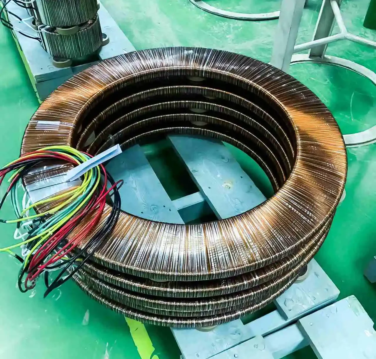 Floor Type Toroidal Transformer Winding Machine - GuangRi